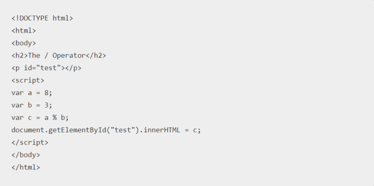 What Is Javascript Modulo Operator Developer Helps